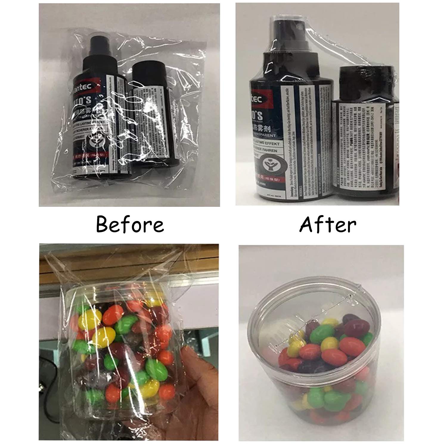 100 Shrink Film Product Wrapping POF Post Box Book Wrap | Shopee Malaysia