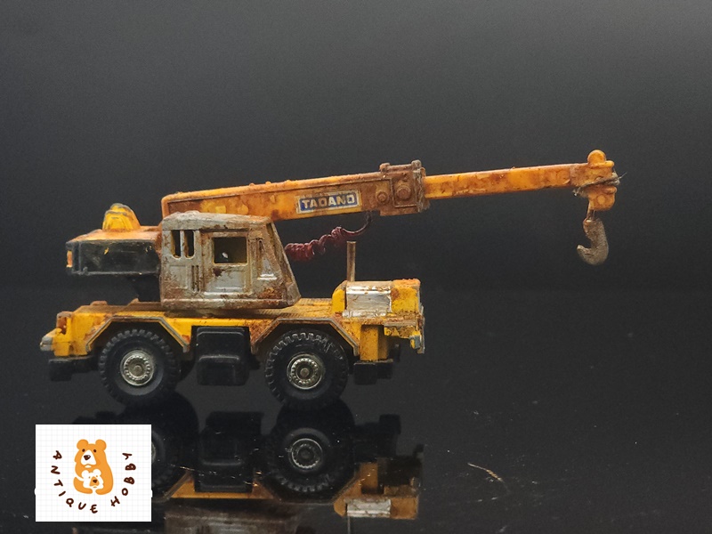 Pre-Owned TOMICA 1/64 Car Model: TADANO TERRAIN CRANE New Paint REPAINT ...