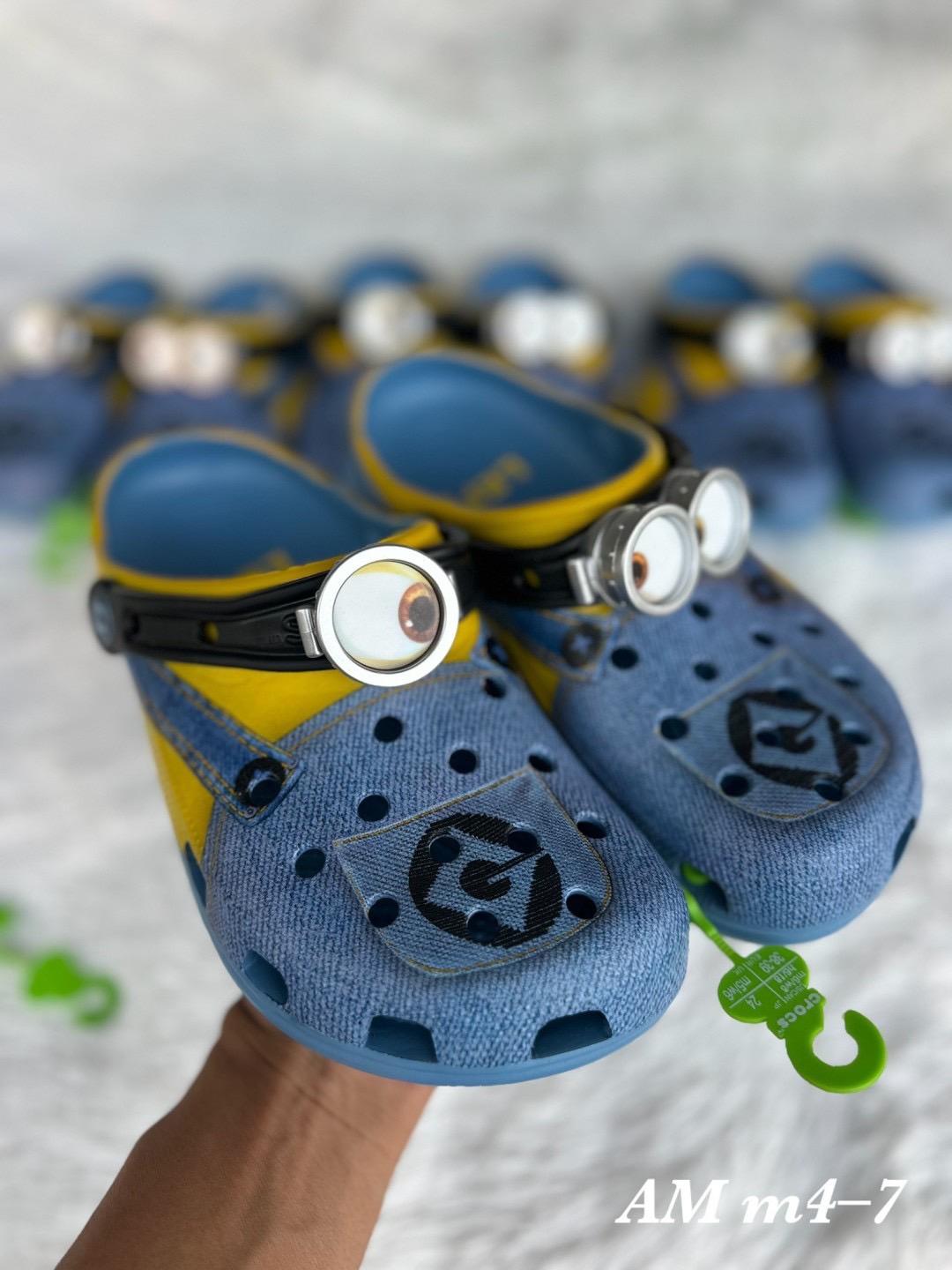Crocs Clog Spider & Minion Size M4 --- M11 Available In 4 Colors Men's ...