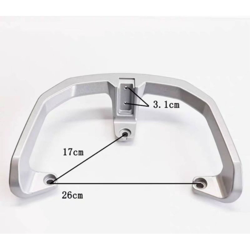 Fall Protection Rear Rack Electric Motorcycle Model Lion E2 Z2 Max1 Q1 ...