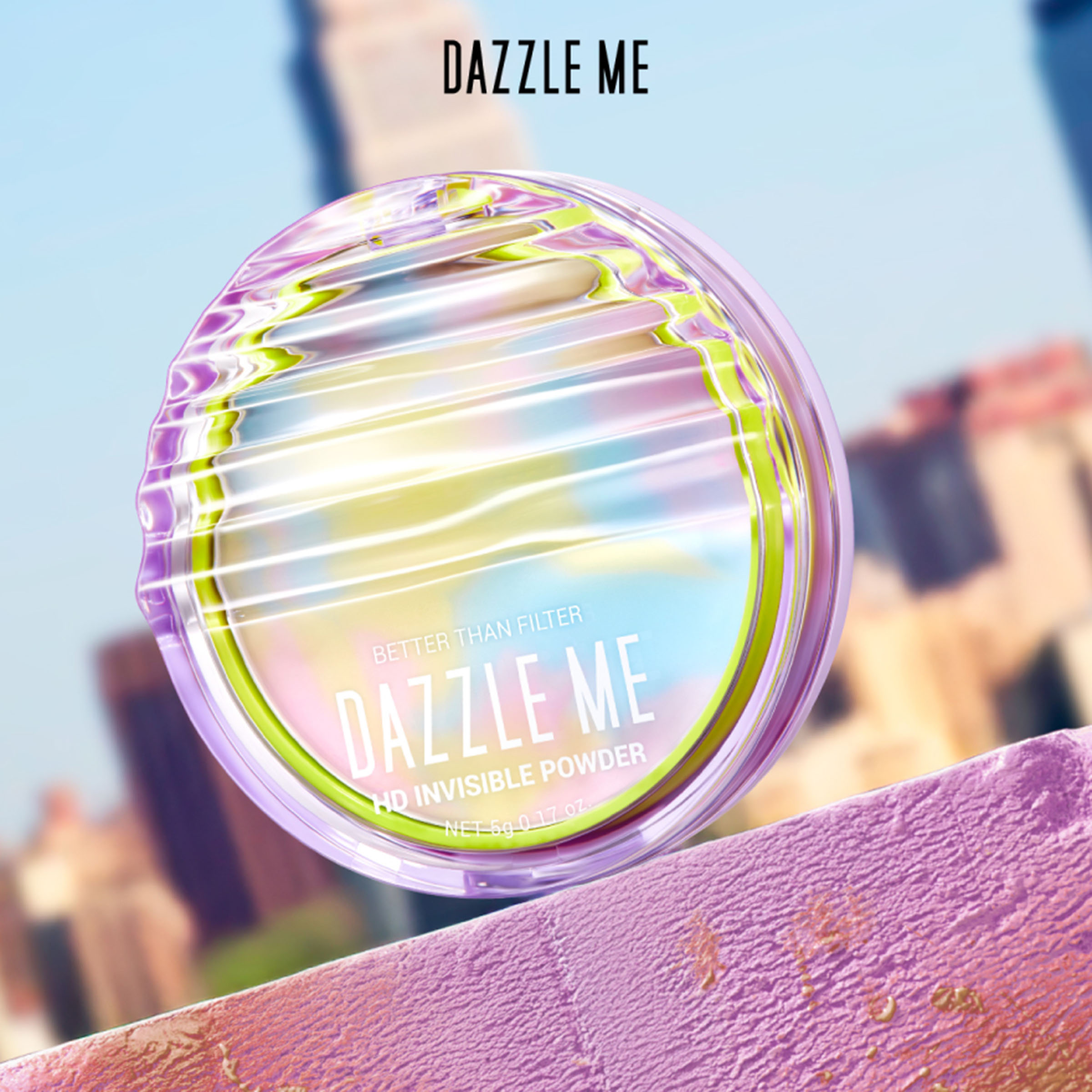 DAZZLE ME-Better Than Filter HD Invisible Powder (5g.) Dashle Dan ...