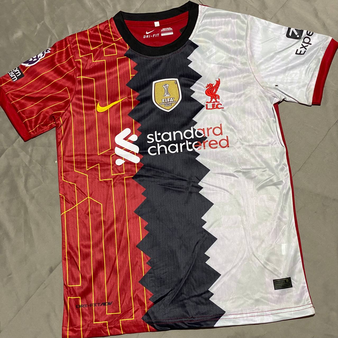 Liverpool Football Uniform Jersey + Pants Ready To Play For Sports ...