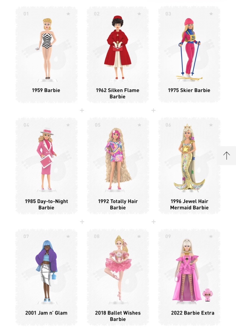 Barbie Style Icon Series Figures (Brand New In Seal Win Secret ...