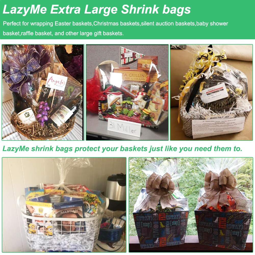 100 Shrink Film Product Wrapping POF Post Box Book Wrap | Shopee Malaysia