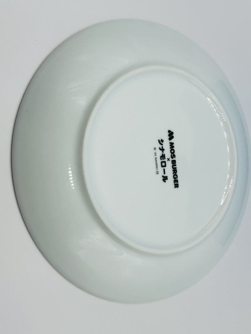 Cinnamoroll X Mos burger Ceramic Plate | Shopee Malaysia