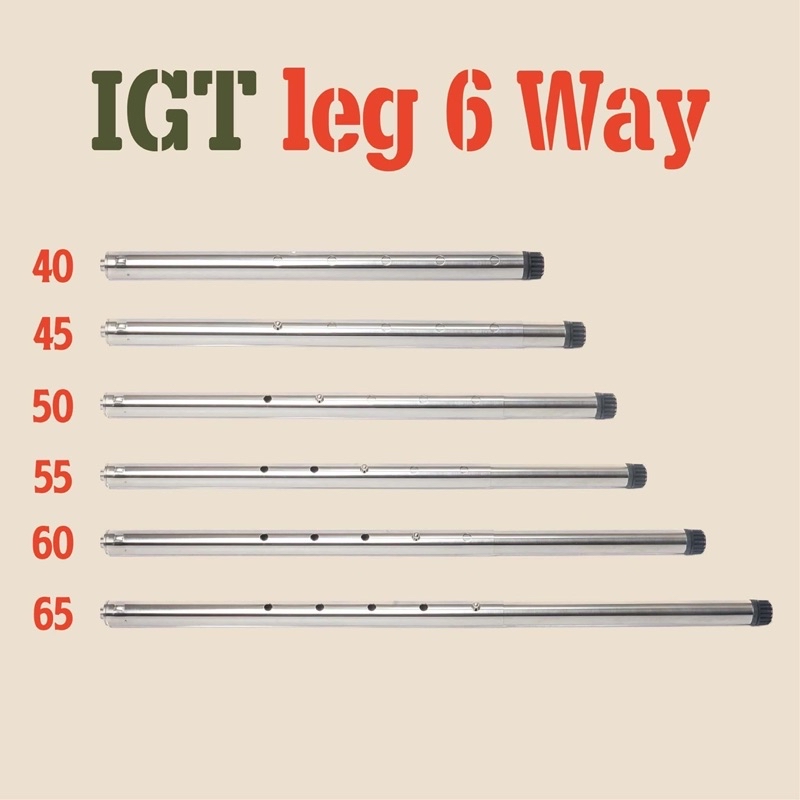 NEW!!️ IGT Leg 6 Way Table Legs Decorated With 6 Levels Of Height. Used ...
