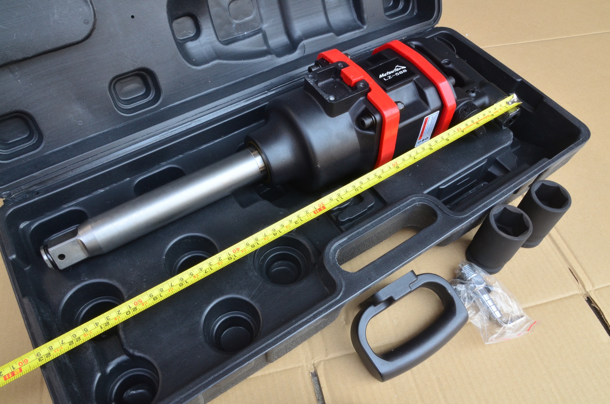 1-Inch Air Block Heavy-Duty Model With Free Ball Complete With 3 500n.m ...