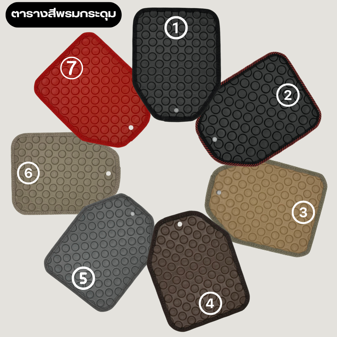 Button Rubber Mat Car Floor AION HYPTEC HT | Shopee Malaysia