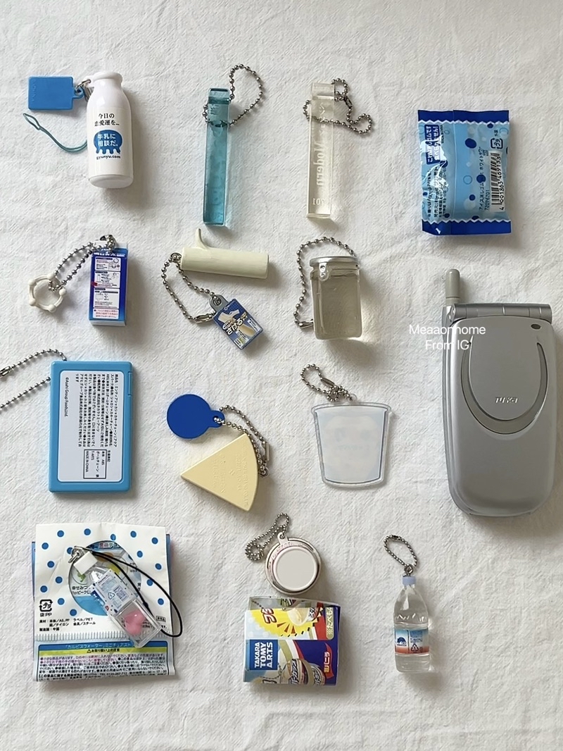 Gacha Keychains A Bunch Of Snacks Gashapon Toy | Shopee Malaysia