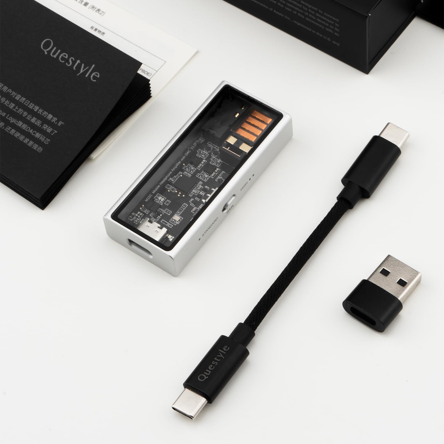 Questyle-M15C Headphone Amplifier Portable USB DAC Amps | Shopee Malaysia