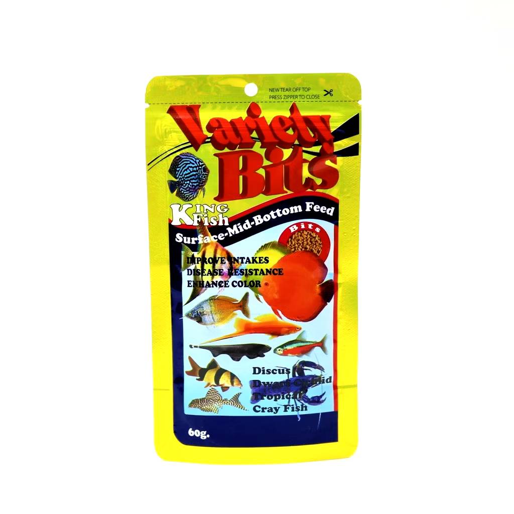 King Fish Variety Bits 60 g. (Pompadour Food Shrimp And All Species Of ...