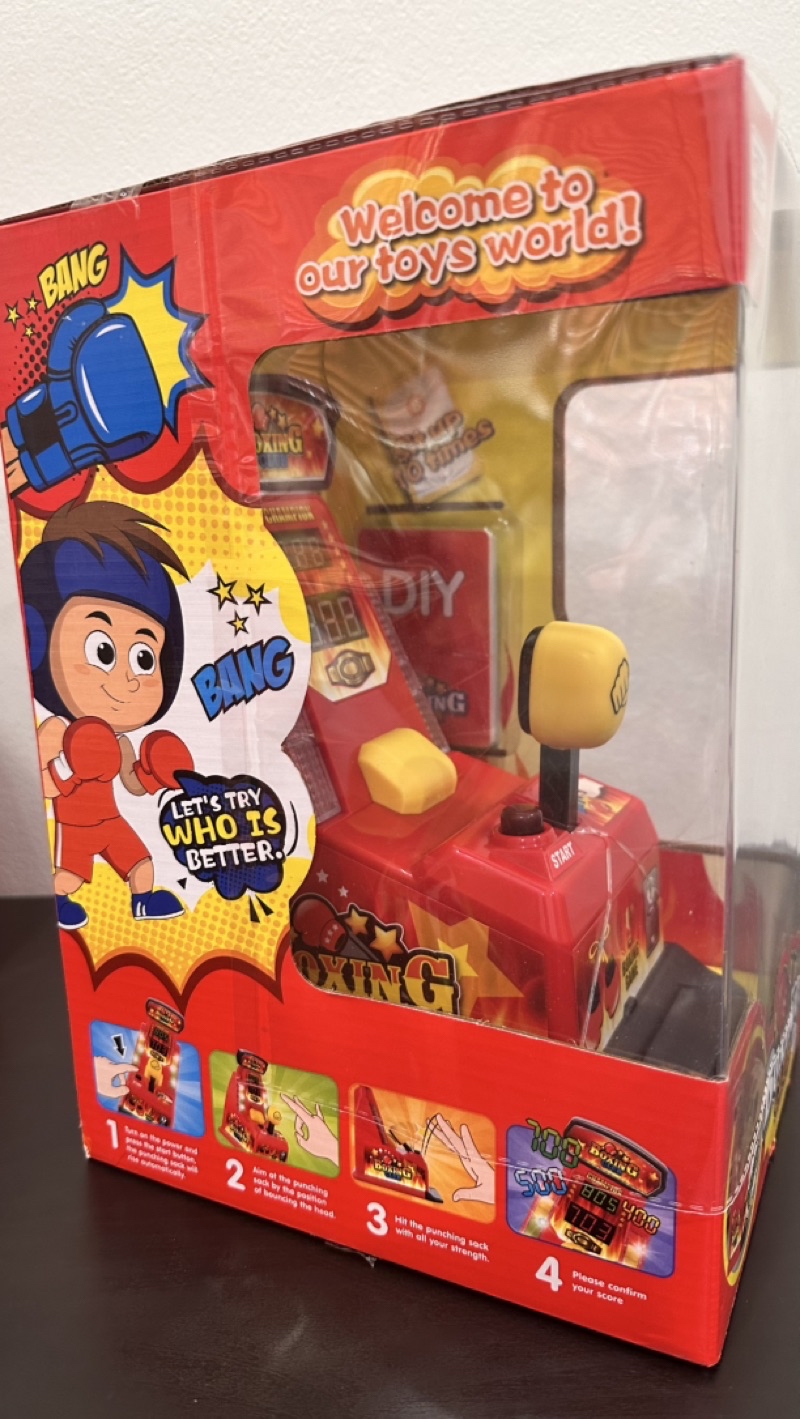 Boxing Toys Finger Box Power Measurement Game With Charcoal Command ...