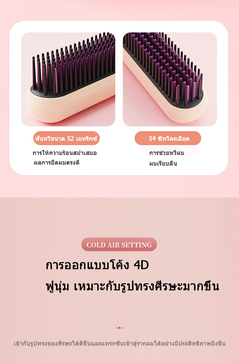 Panasonic Electric Straight Hair Comb Straightening 4 Levels Of ...