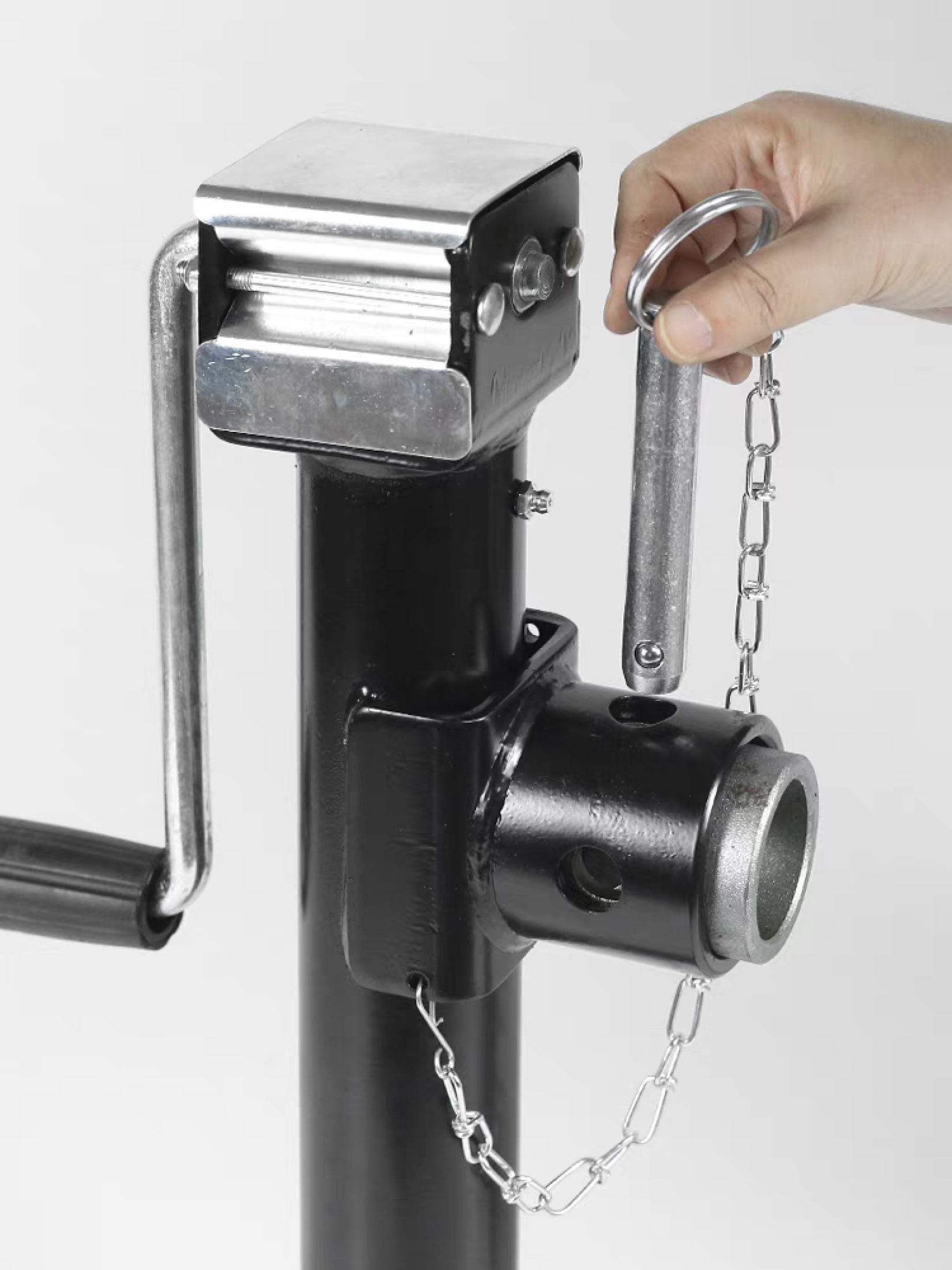 Front Wheel Trailer Drop Leg Boat Swivel Jack 1000kg Telelor Lifter ...