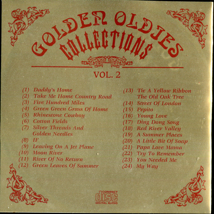 AUDIO CD Set Golden Oldies Collection Vol 2.Old Storage | Shopee Malaysia