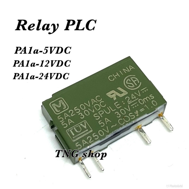 Relay PA1A-5V PA1A-12V PA1A-24V 4 Pin Leg Distance 5 Mm SPST NO 5A 250VAC | Shopee Malaysia