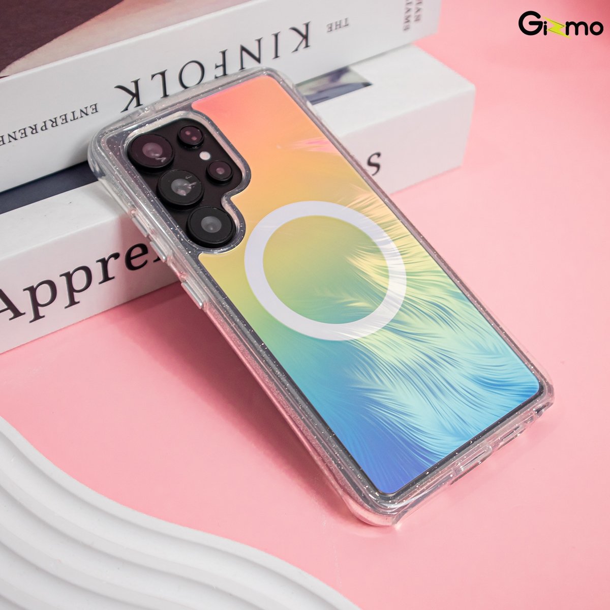 KAONO Model S25 Ultra Airbag Case Hologram With Mag | Shopee Malaysia