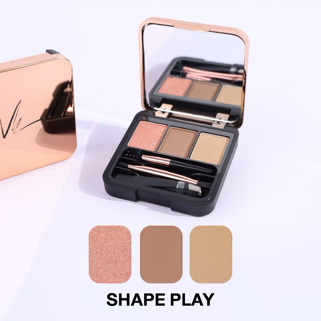 Vie Cosmetics Brow & Beam Duo Palette-4 IN 1 Makeup Eye | Eyebrow ...