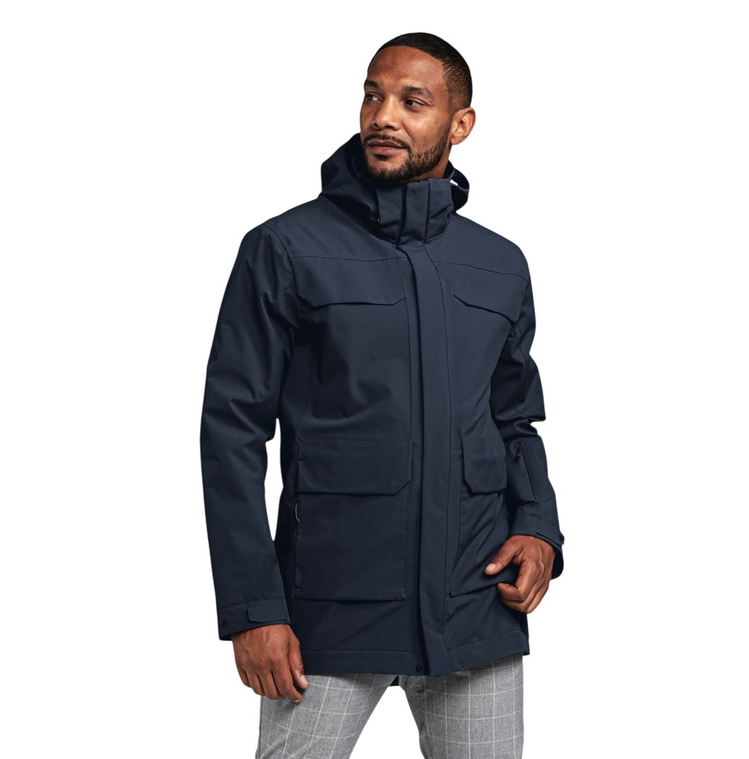 Bergans Fagernes Parka (WaterProof) Jacket Navy (38-39"/29") | Shopee ...