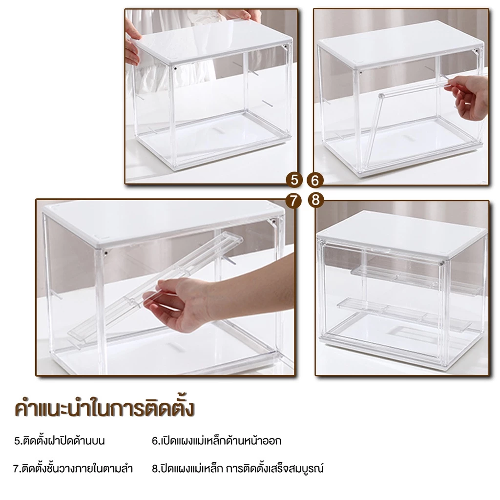 Fast Delivery Transparent Box Cabinet Model popmart Doll Baby three ...