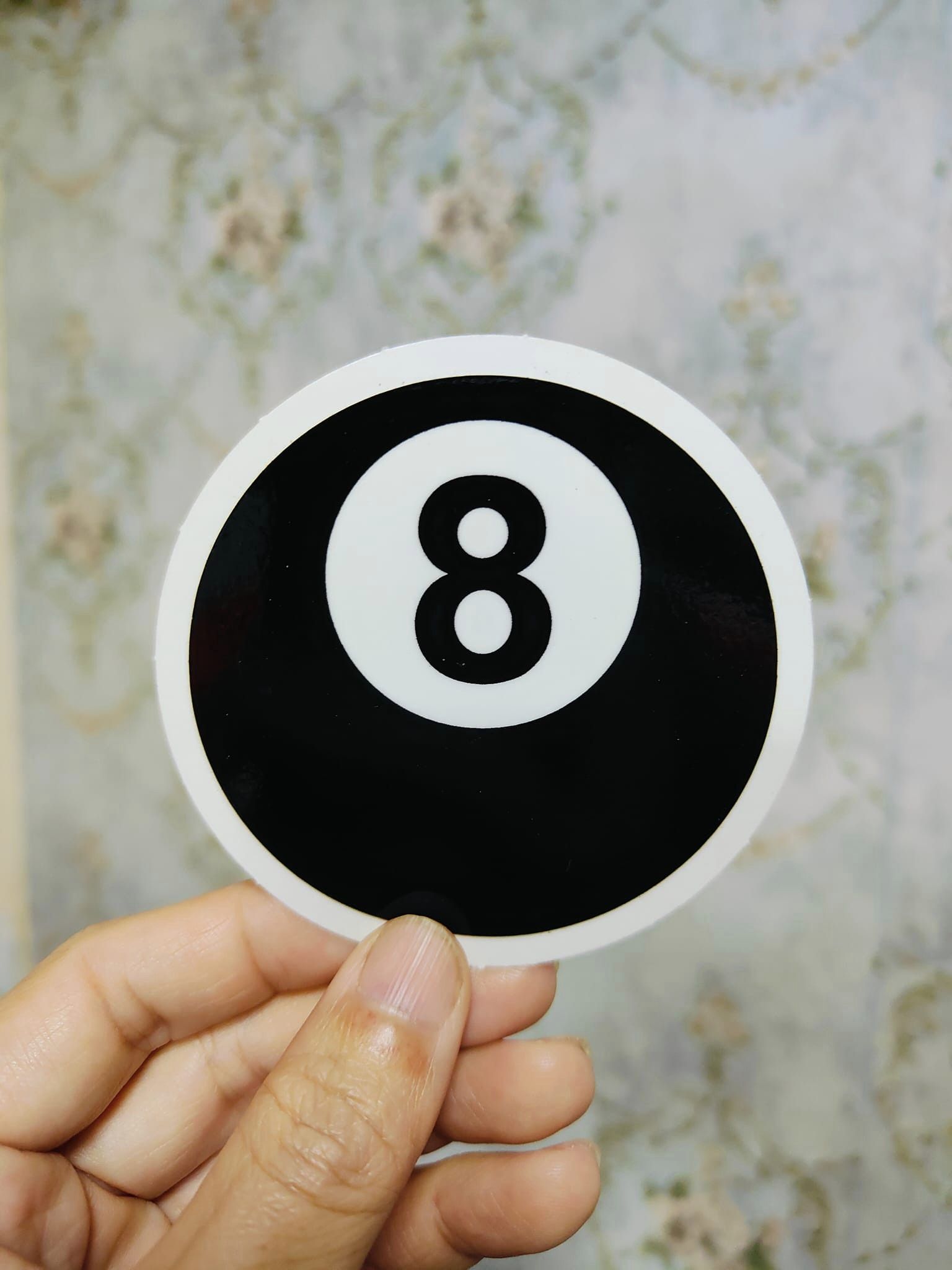 Car Sticker Ball Number 8 Styling Helmet Waterproof Flask Snooker ...