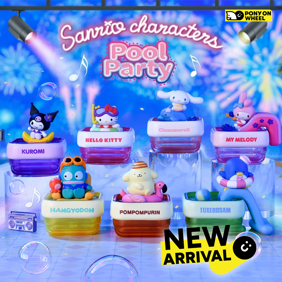 TOYzINBOX-SANRIO POOL PARTY BLIND Box-Dipping-Single | Shopee Malaysia
