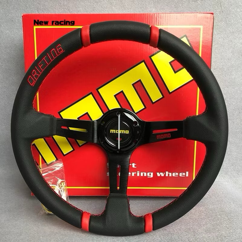 Car Steering Wheel MOMO DRIFTing 3-Inch Lifting Rod Beautiful Work ...