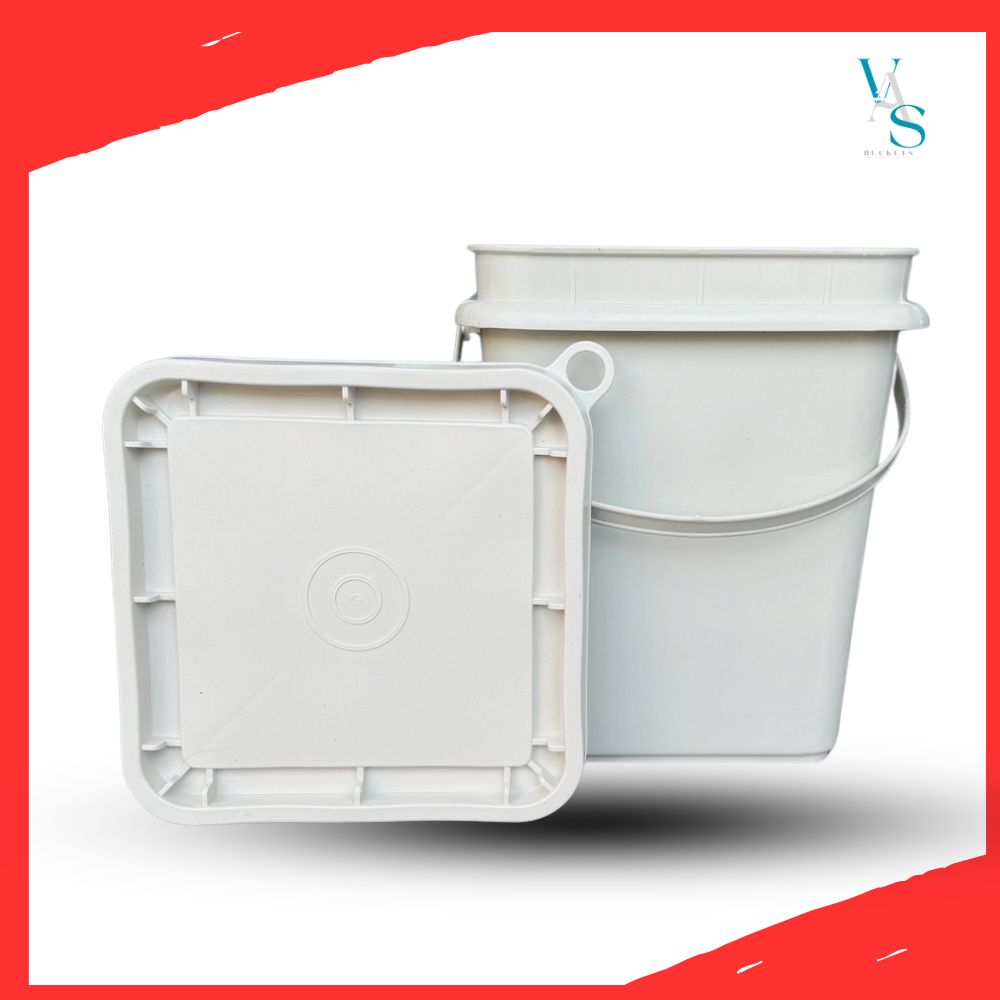 Tank Water Plastic Bucket New Size 20 Liters White (Cream) Cream Soft ...