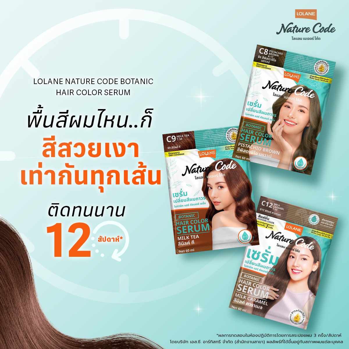 (2 Packs) "New color" Lolane Nature Code Botanic color 60ml 60 Ml | Shopee Malaysia