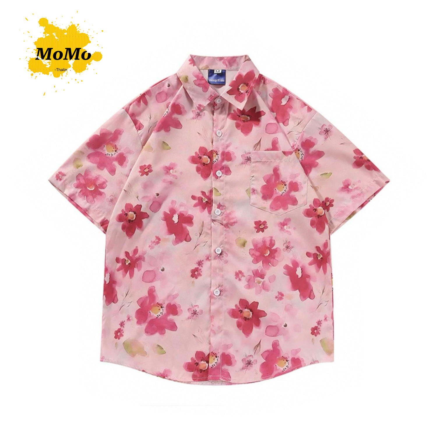 New Beautiful Songkran Shirt 2025 Pattern Flower | Shopee Malaysia