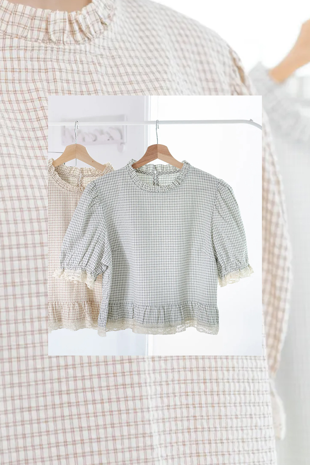 Narinari: NT2514 Soft Trim Cotton Blouse. | Shopee Malaysia