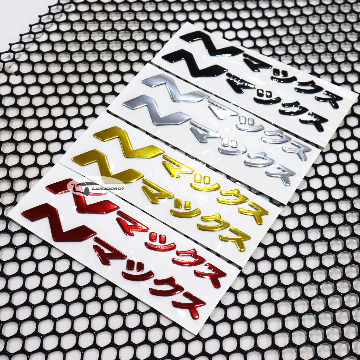 NMAX sticker Japanese Embossed Letters For Yamaha N MAX N-MAX | Shopee ...