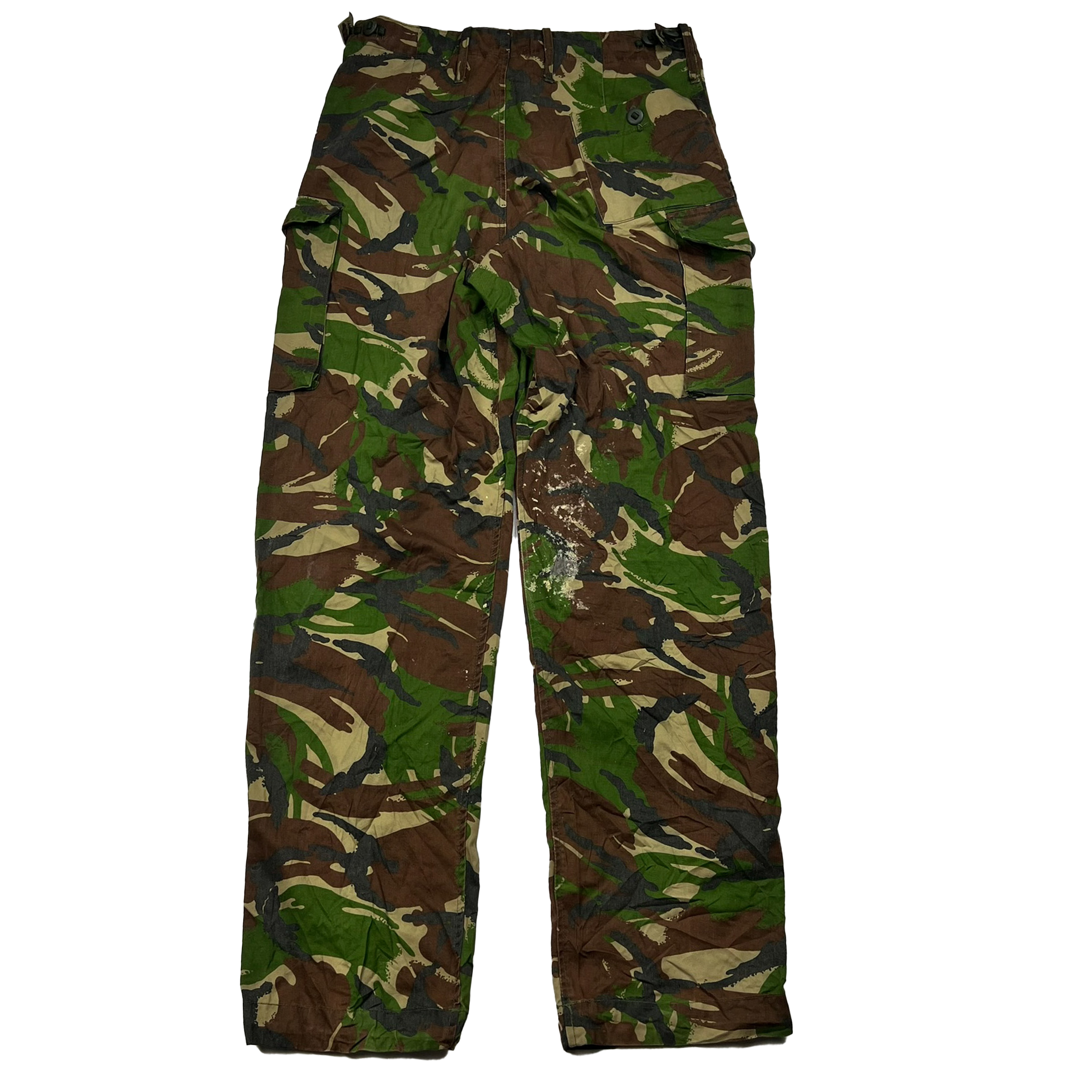 Vintage British Army Trousers DPM Temperate English Camo Pants Sack ...