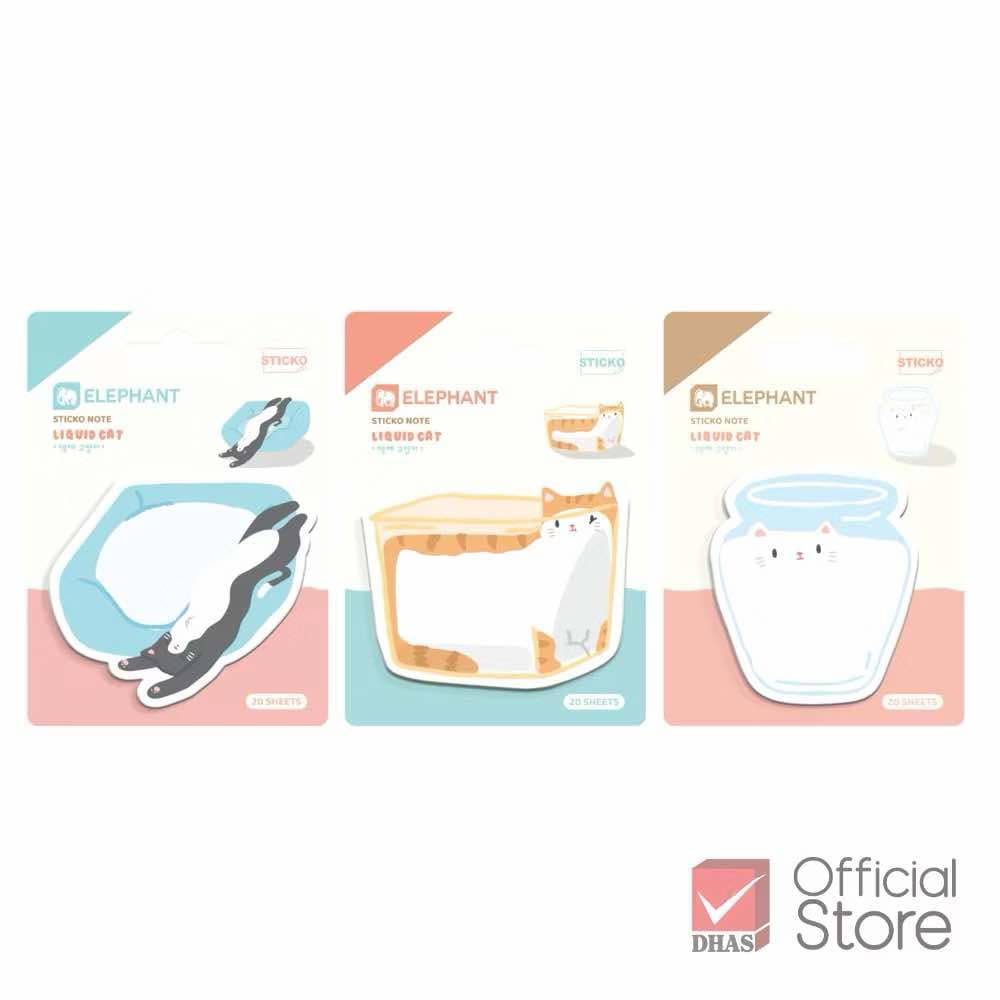 Sticky Notes Self-Adhesive Liquid Cat (Melt) | Shopee Malaysia