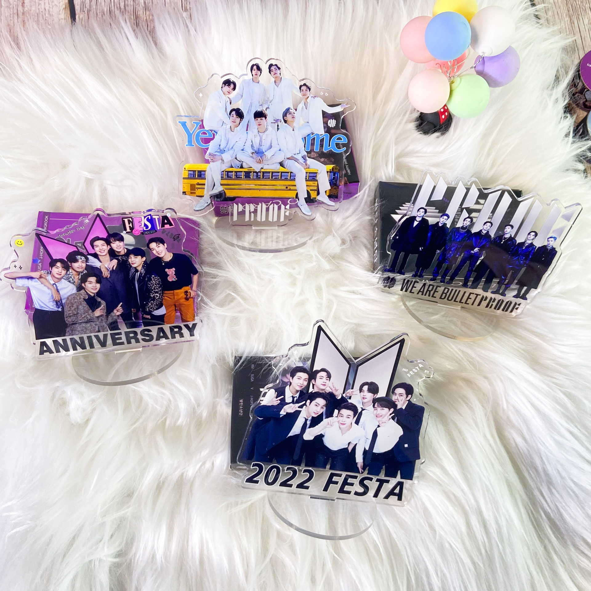 Standy K-pop AESPA BTS GOT7 (G)I-DLE Acrylic Standee Artist Desktop ...