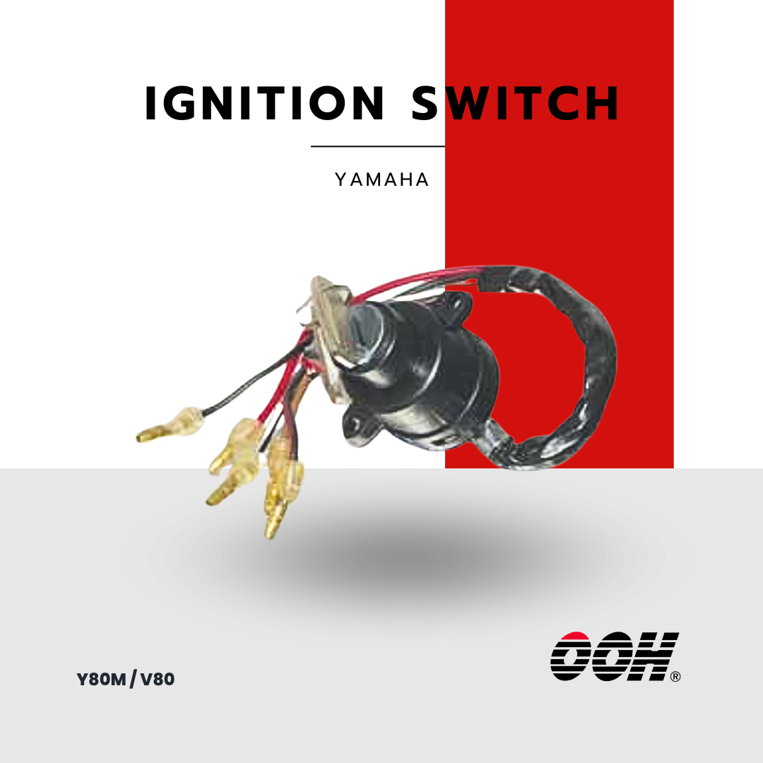 (OOH) Ignition Switch (Key Switch) For Motorcycle (Yamaha) (Large Set ...