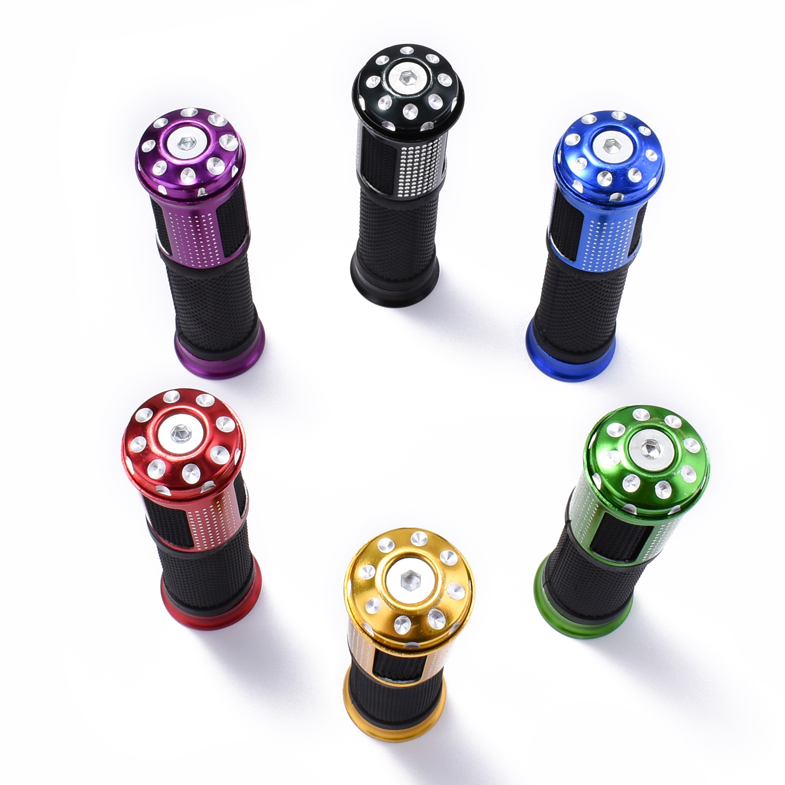 Hand Grips Polka Dots Can Be Put On All Models. Motorbike (1 Pair ...