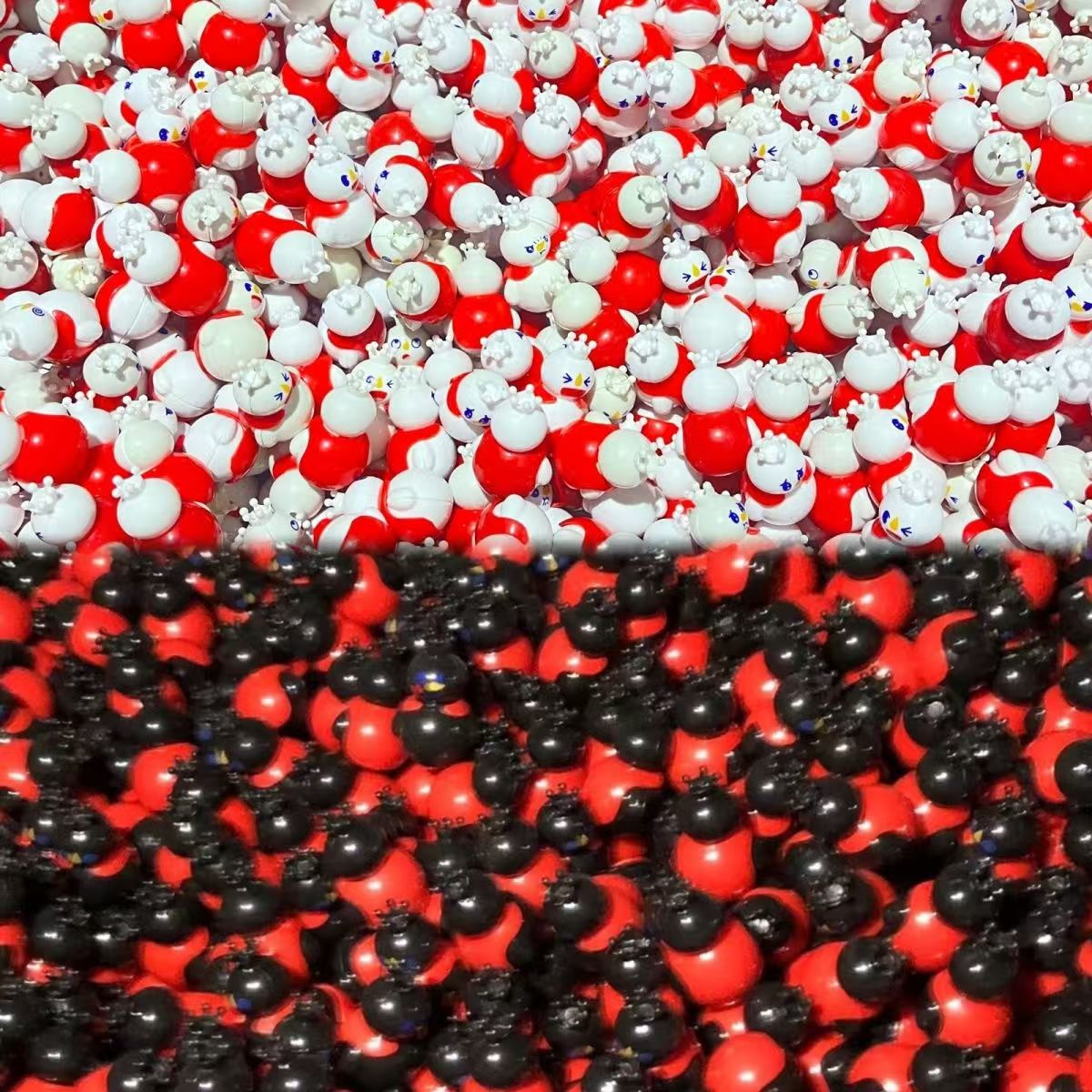 8 Black MIXUE Tumble Dolls + 2 White | Shopee Malaysia