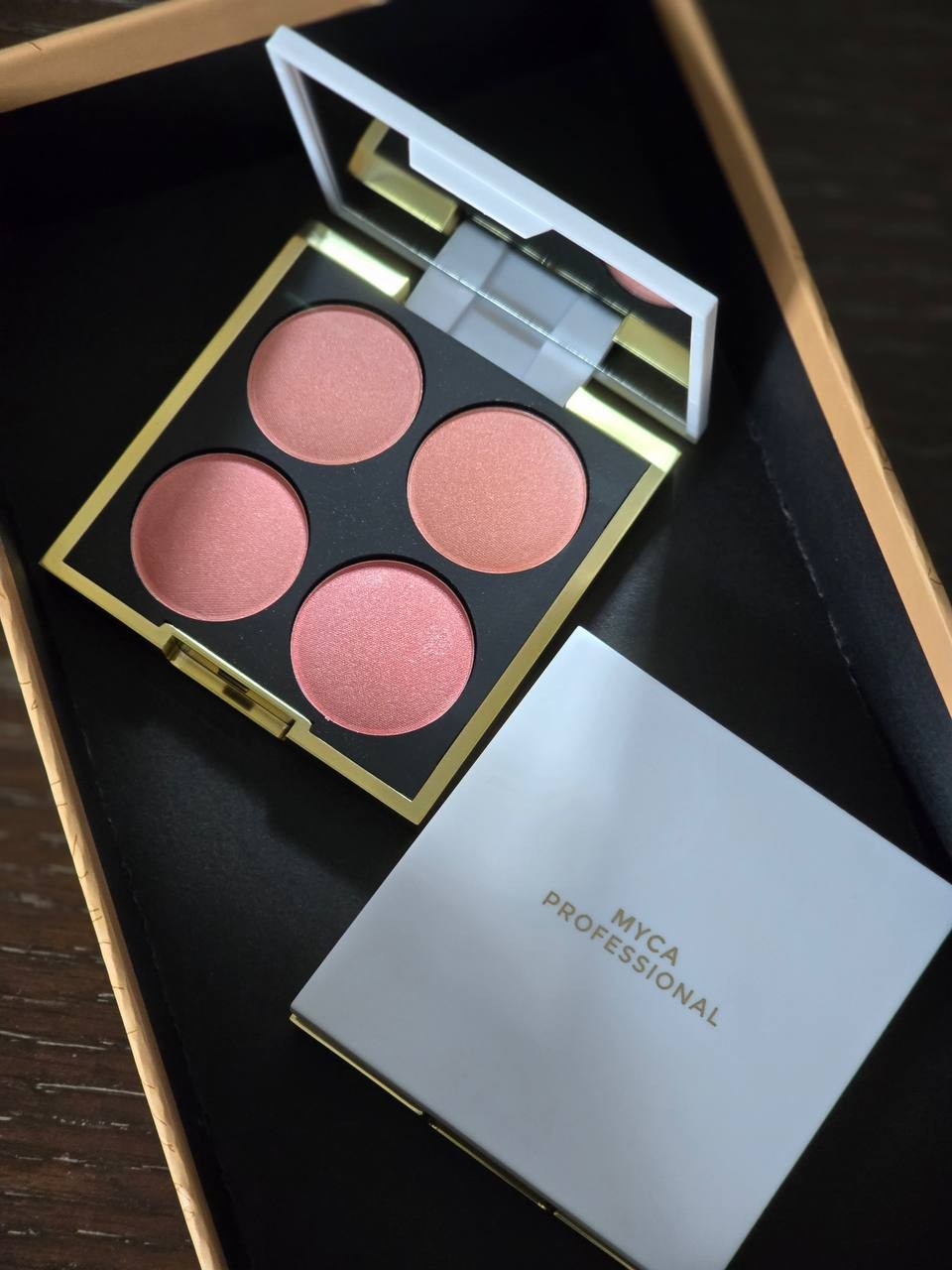 MYCA STAGE LIGHT BLUSH PALETTE 4 Colours Powder In Single Cartridge ...