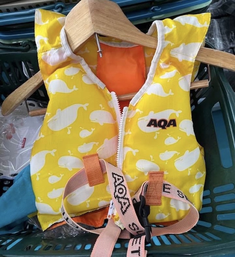 AQA LIFE JACKET Children's Yellow (Second Hand) | Shopee Malaysia