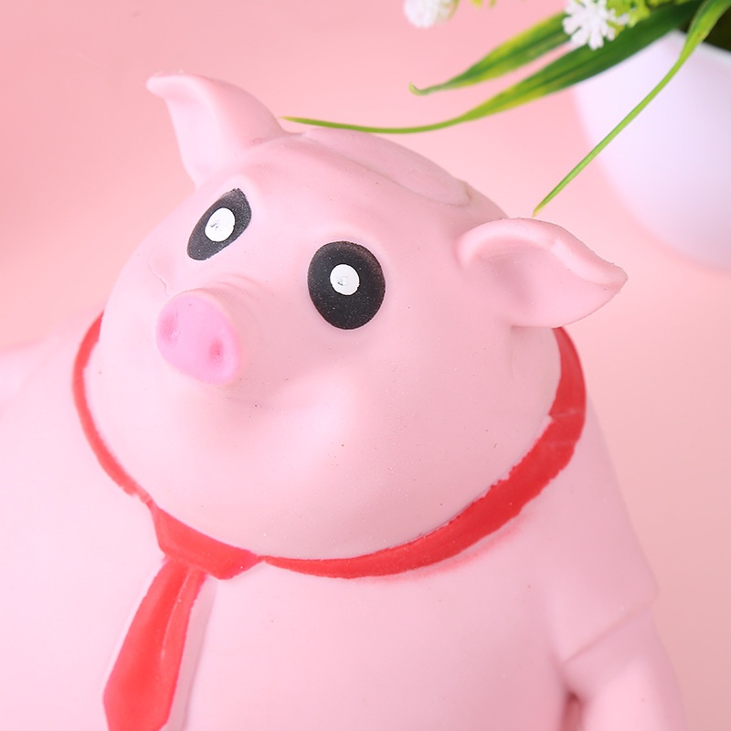 Stretchy Pork Squishy Piggy Squeeze Toy Toys Scarves Simulation Pig ...