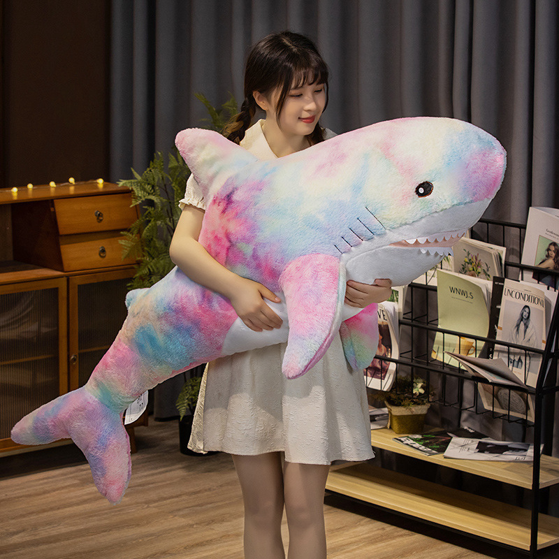 Spot BLAHAJ Shark Doll Big Pillow Cute Dolls Pattern Children's Gifts ...