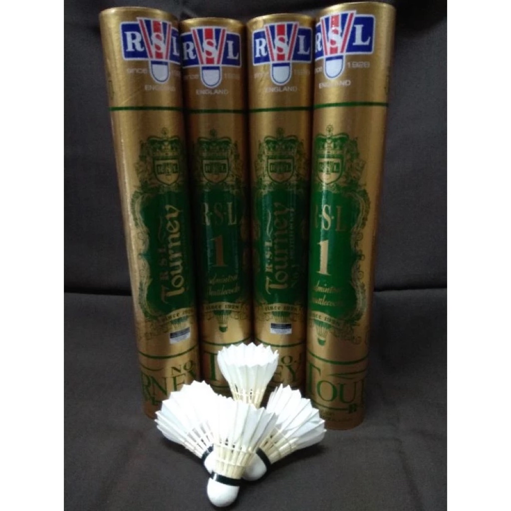 RSL Gold No.1 Tourney 1 Badminton Shuttlecock (Malaysia) | Shopee Malaysia