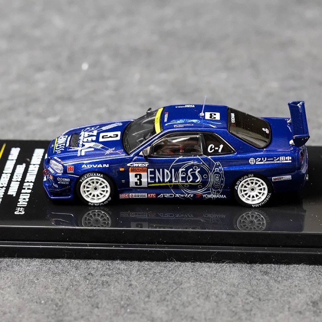INNO64 Nissan GT-R R34 3 "Endless Advan" Model – Super Taikyu 2002 ...