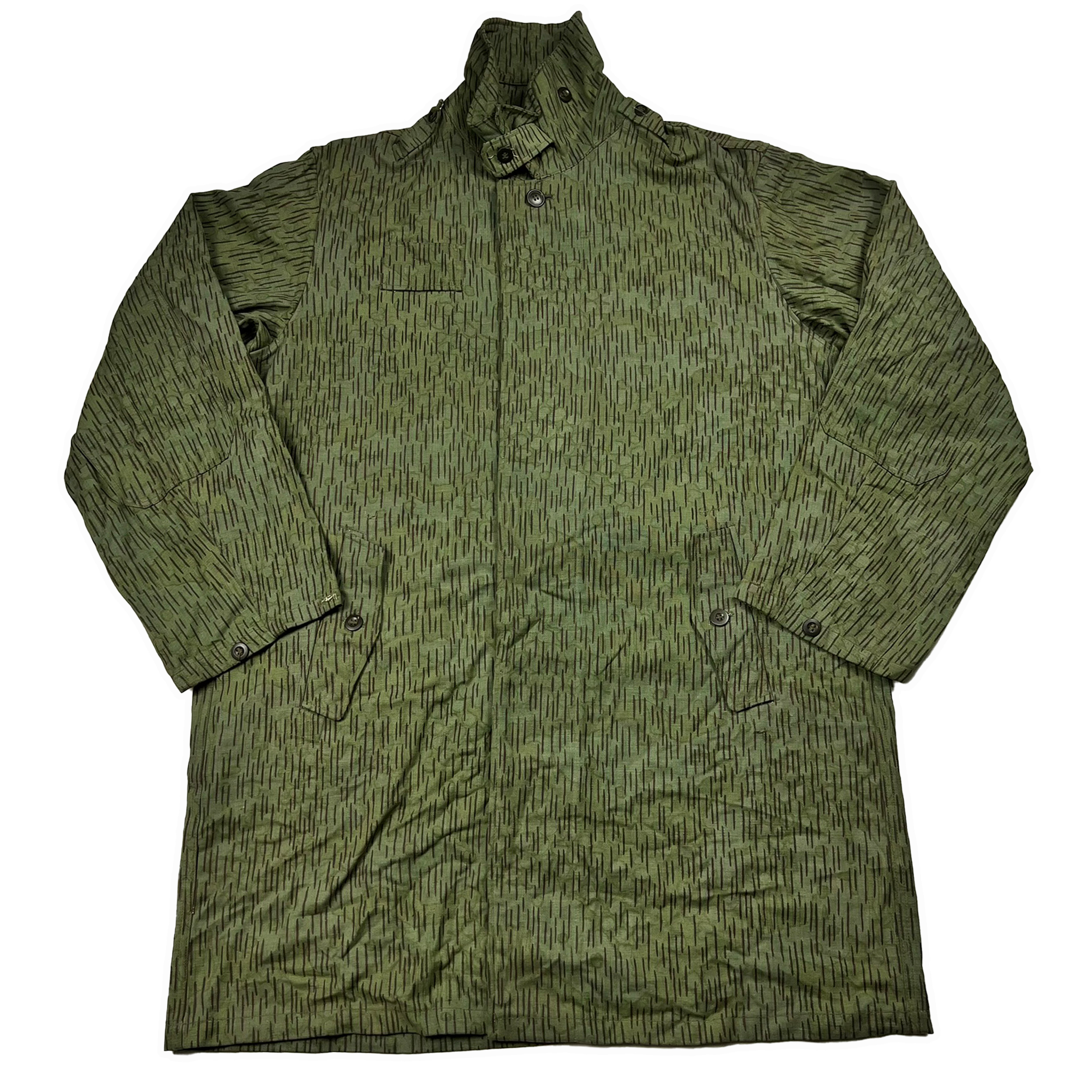 Hiking Jacket 1960s Czech Army Rain Pattern Overcoat MSP Rare 1965 Cold ...