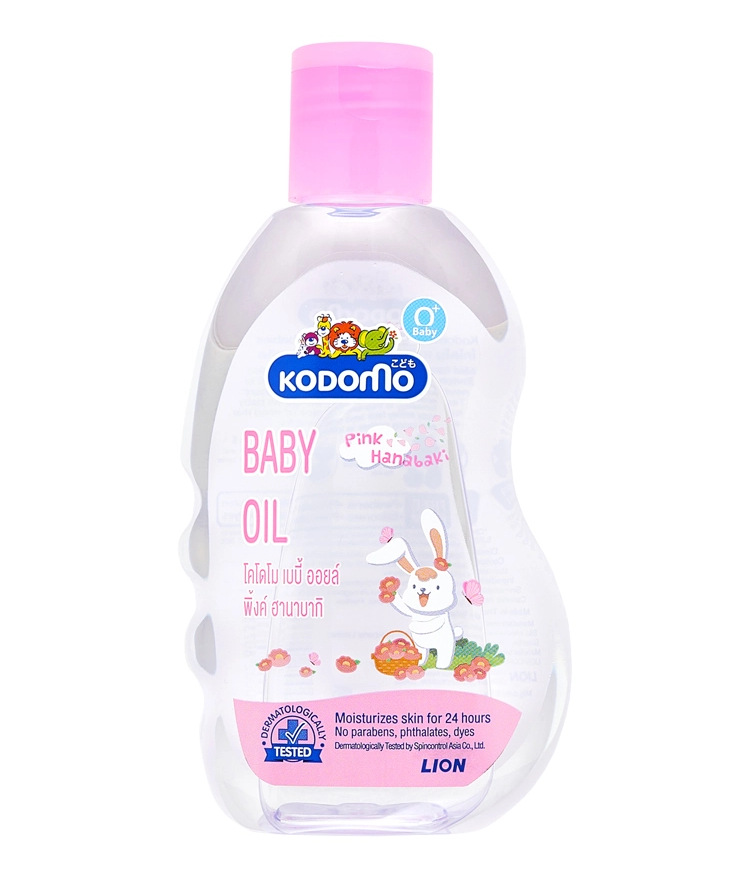 KODOMO Baby Oil Pink Hanabaki Gentle Formula For Newborns And Sensitive Skin 100 Ml. | Shopee ...