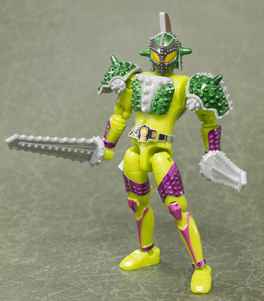 Candy Toy Rider Gaimu Durian Armor Kamen Gaim-Bravo-Arms Action-(Bandai ...