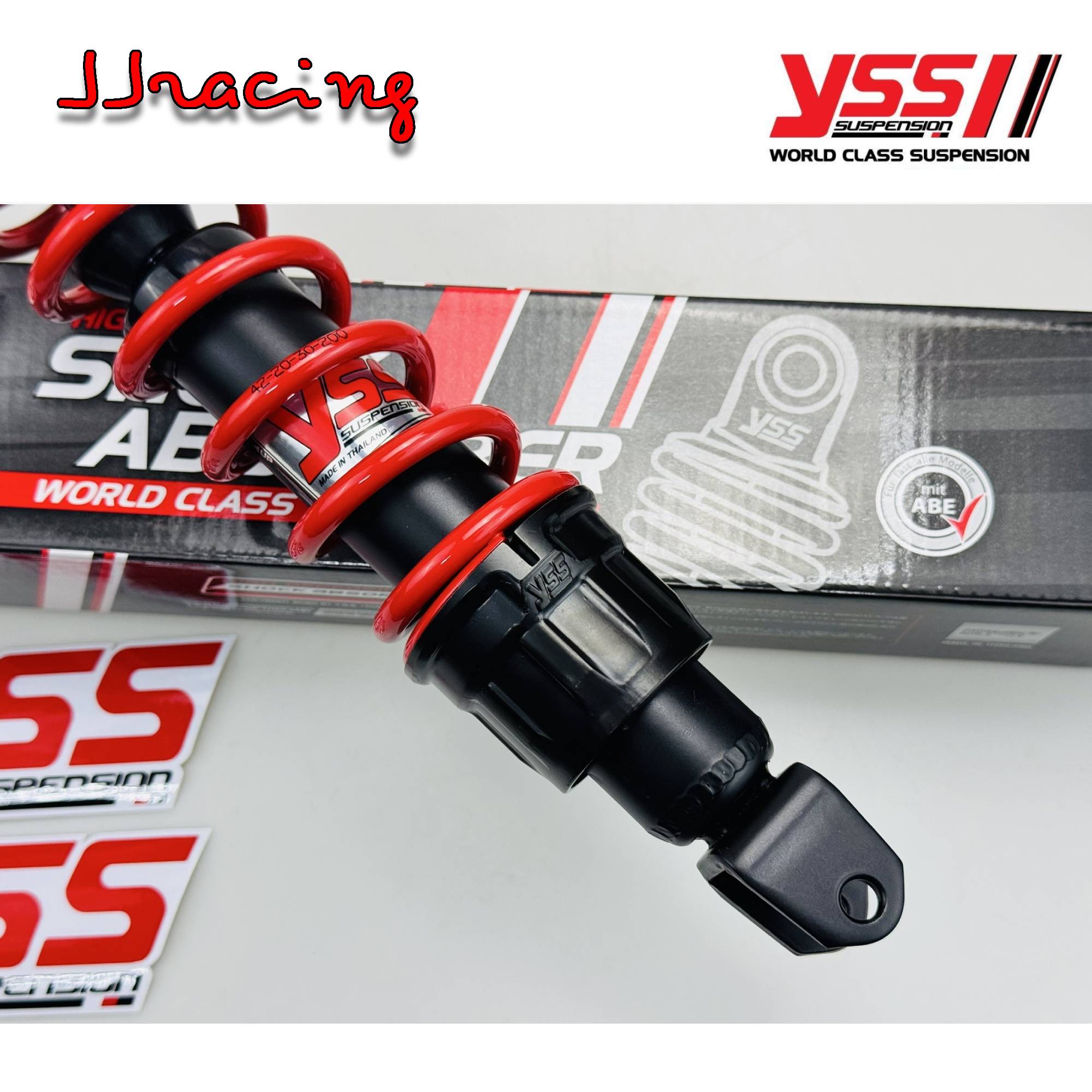YSS Rear Shock Pro Plus Zoomer-X 330mm Length Original Red Spring ...