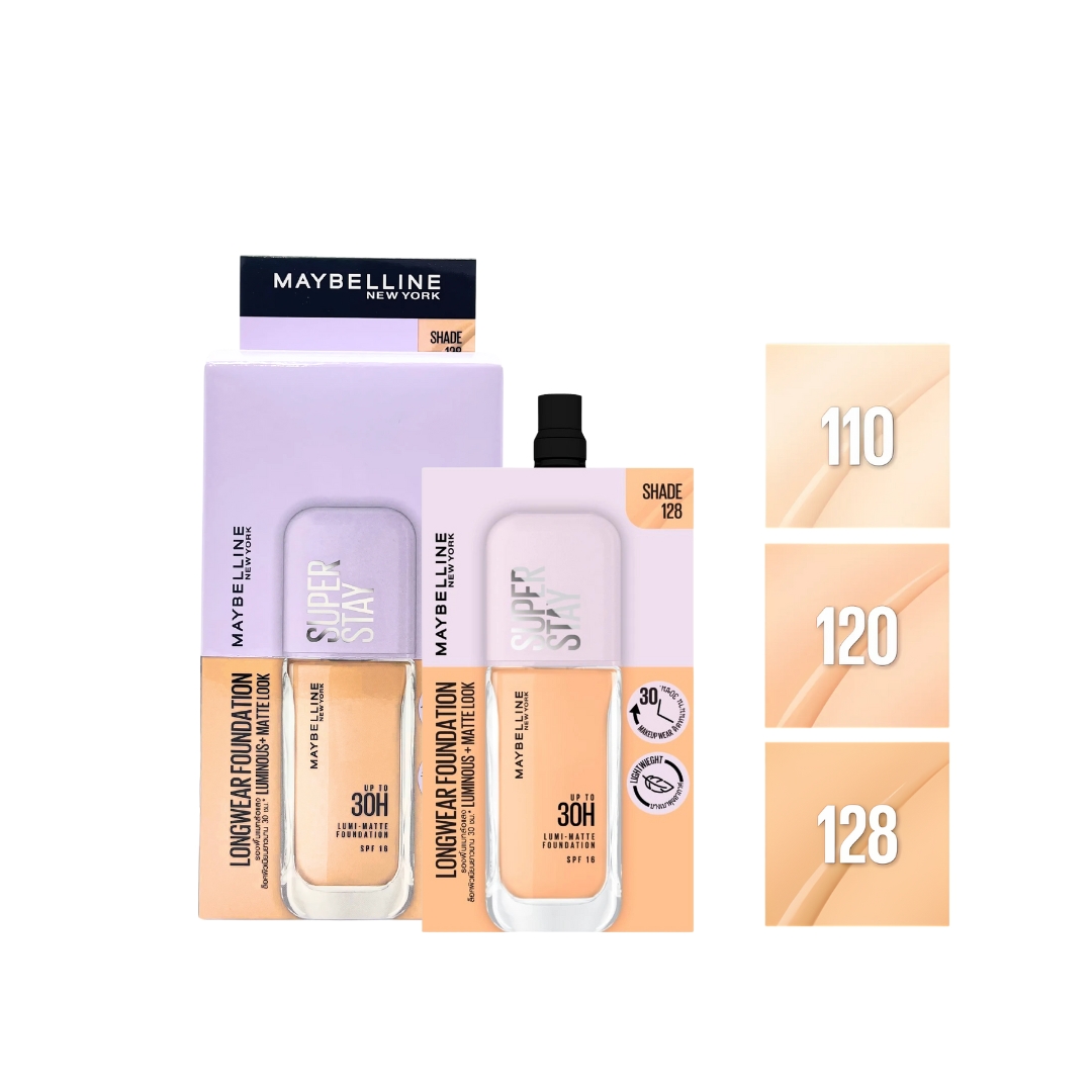 Maybelline [Box/6 Sachets] Superstay Lumi-Matte Foundation | Shopee ...