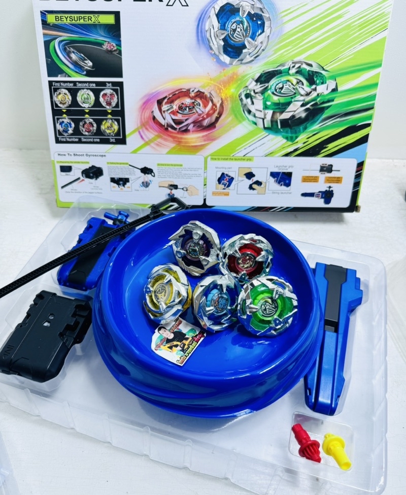 Beyblade X Blade X 5 No Need To Assemble Thunder GYRO X Free Complete Equipment With Cool Field ...